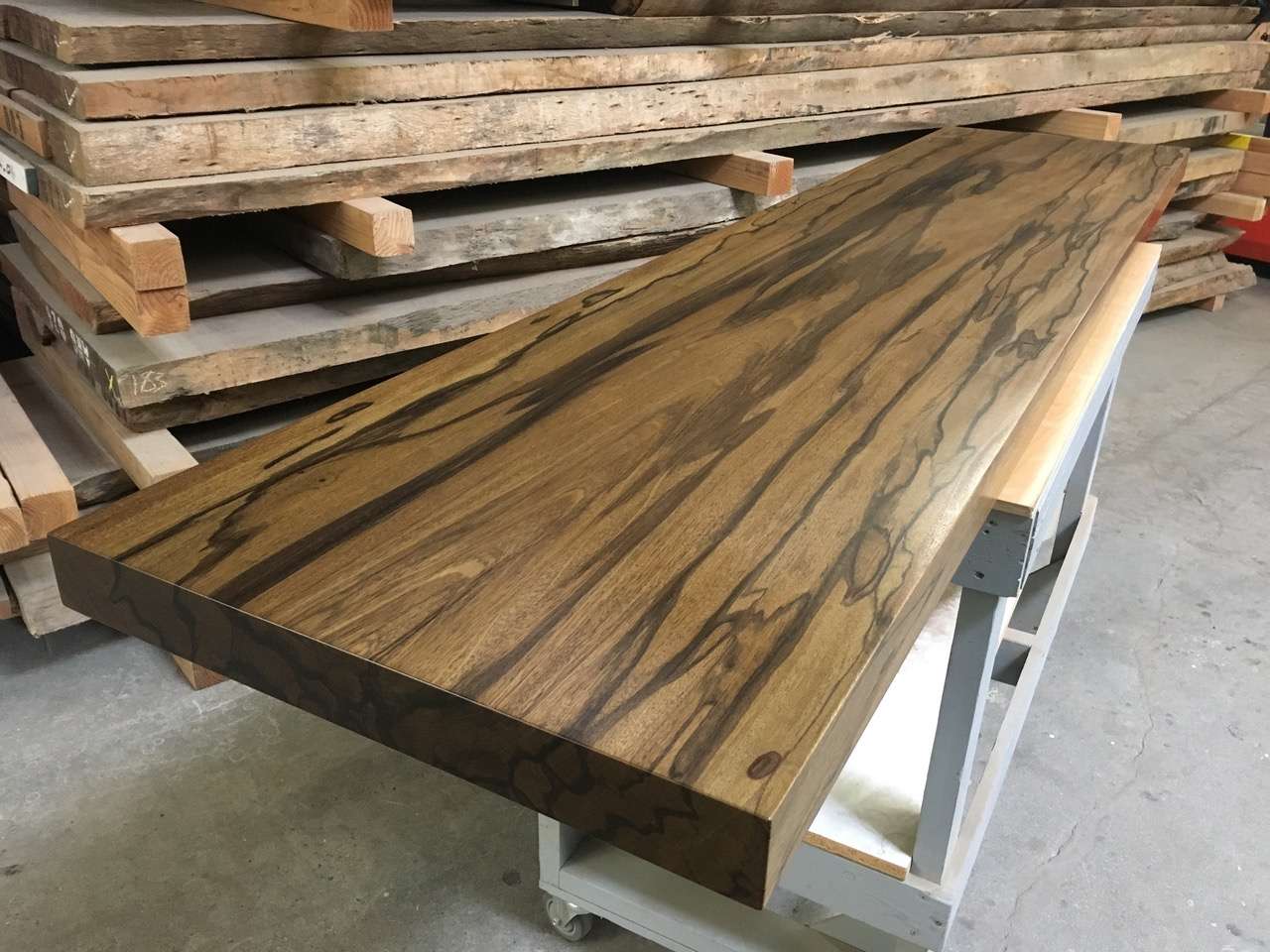 MARBLEWOOD counter top, black tin oil base – hardwoodsource